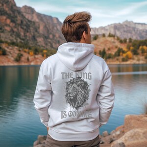 Mens Christian Hooded Sweatshirt Religious Hoodie Sweater Casual ...