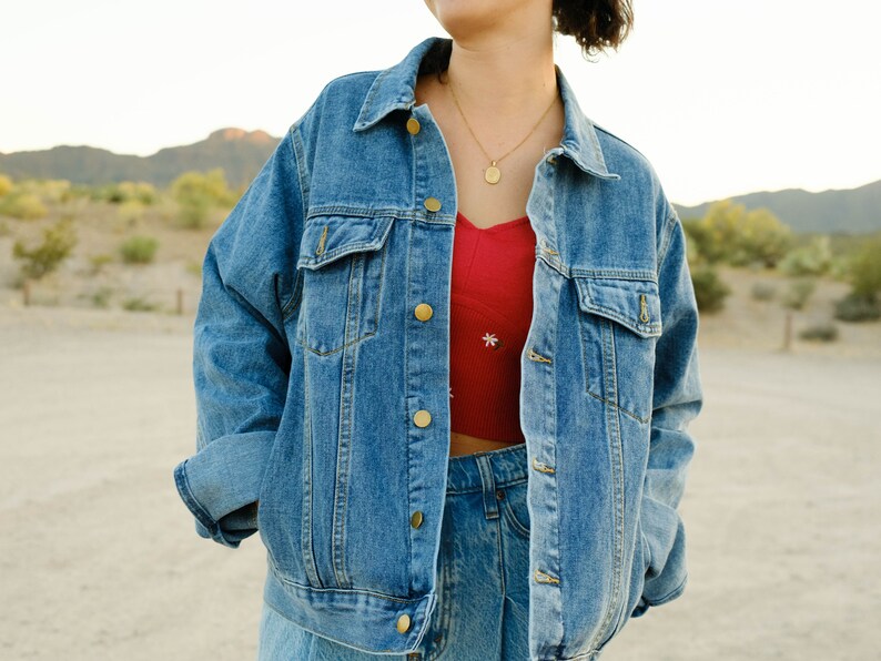 Christian Denim Jacket: Bible Verse Jean Jacket, Jesus Clothing - Etsy