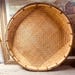 Vintage Large Round Bamboo Rice Sifter Basket - Etsy Canada
