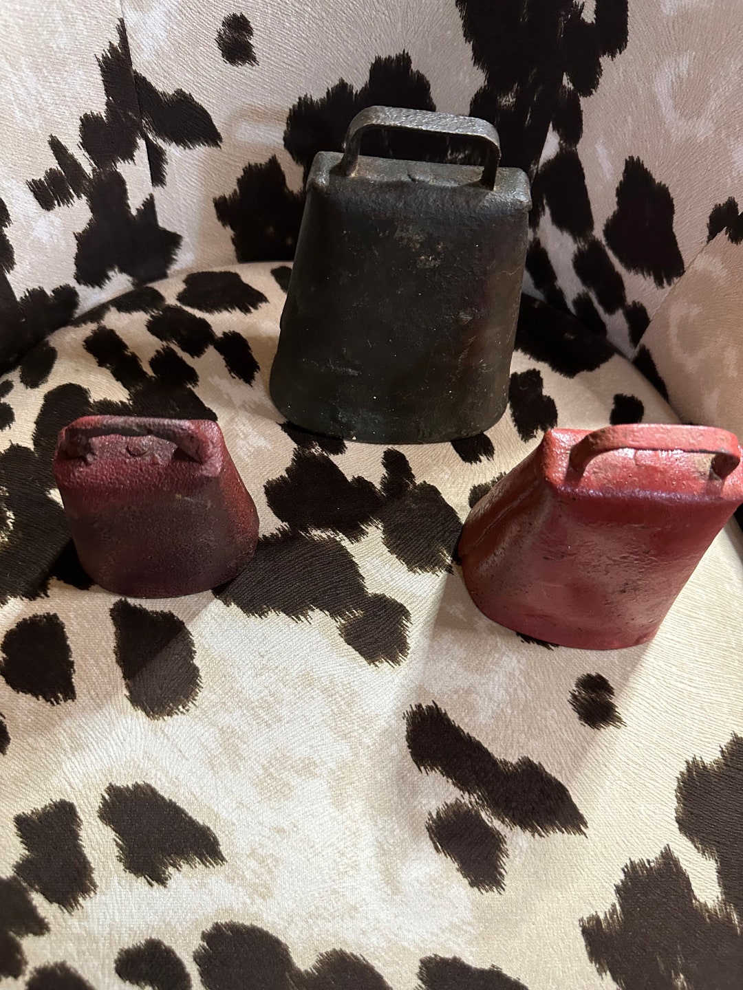 Antique Cow Bells Set 3 - Etsy