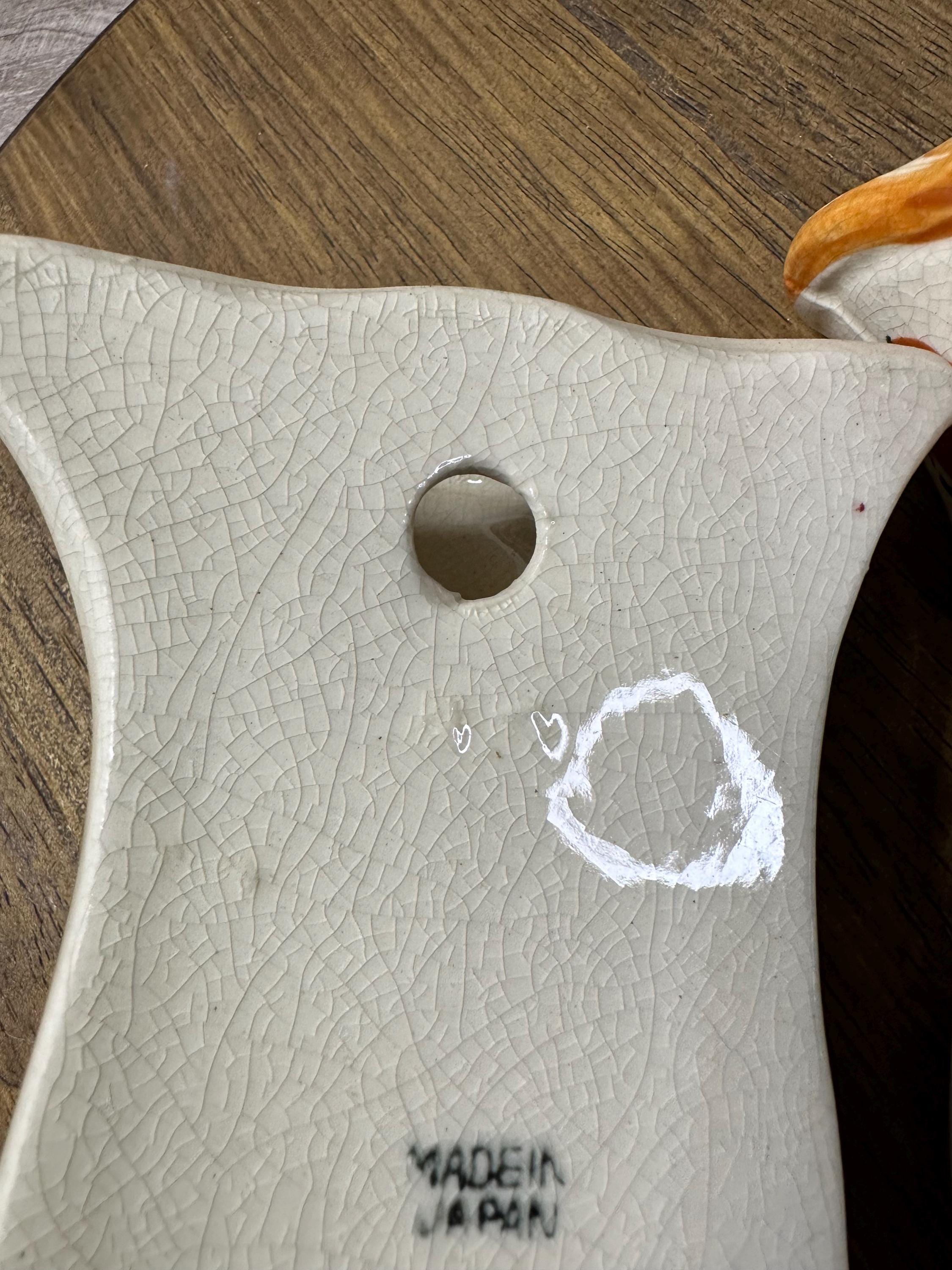 Vintage Japan Wall Pocket Pottery Set 2 - Etsy