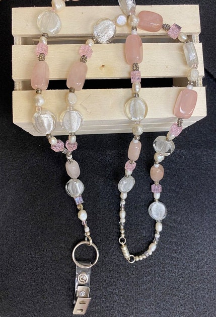 Fancy ID Badge Lanyard, ID Card, ID Badge Holder, Id Badge Necklace ...