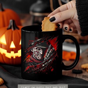 Personalized Horror Movie Mug: Scary Mask Art Coffee Cup - Etsy