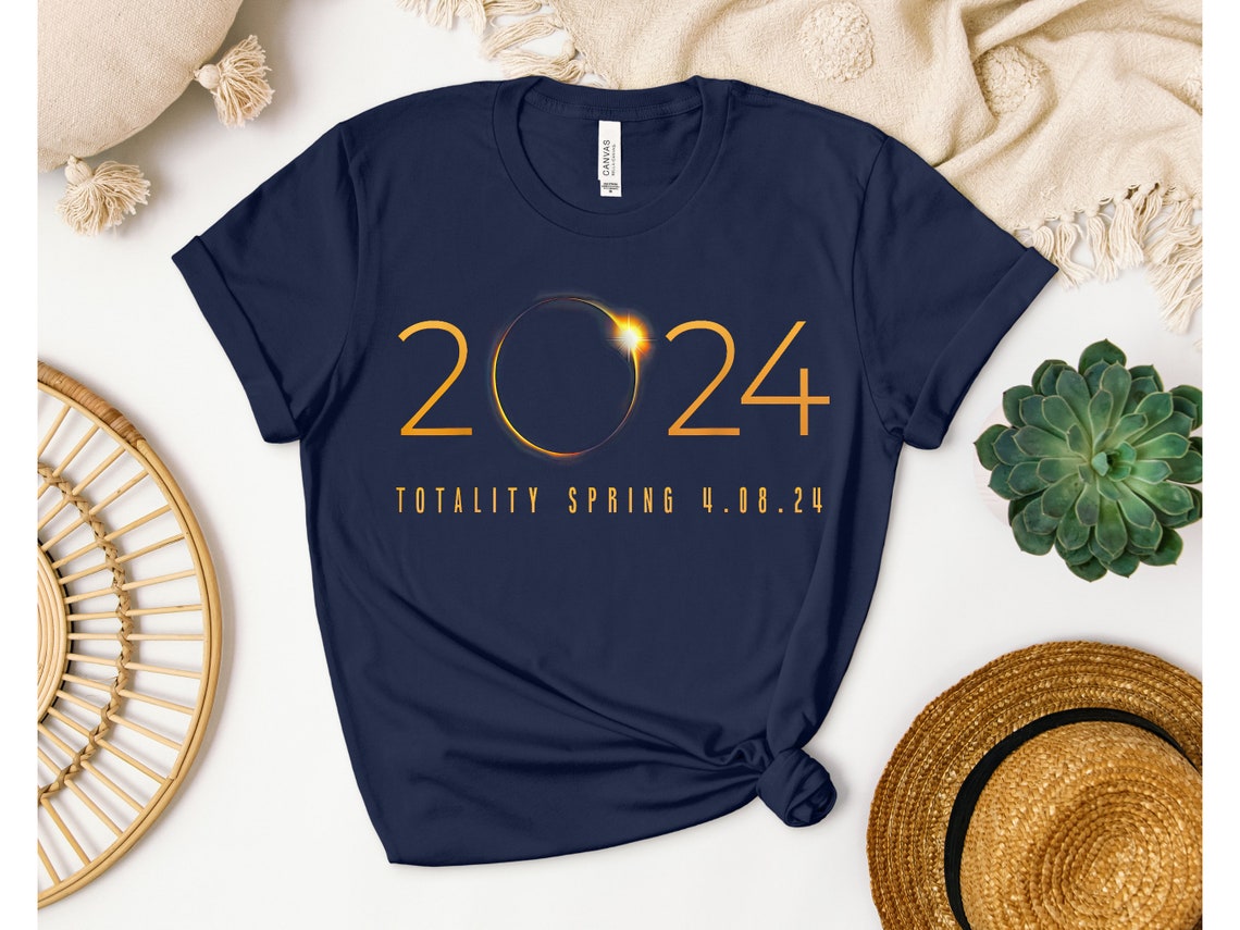 Solar Eclipse 2024 T-shirt,total Solar Eclipse Shirt,commemorative ...
