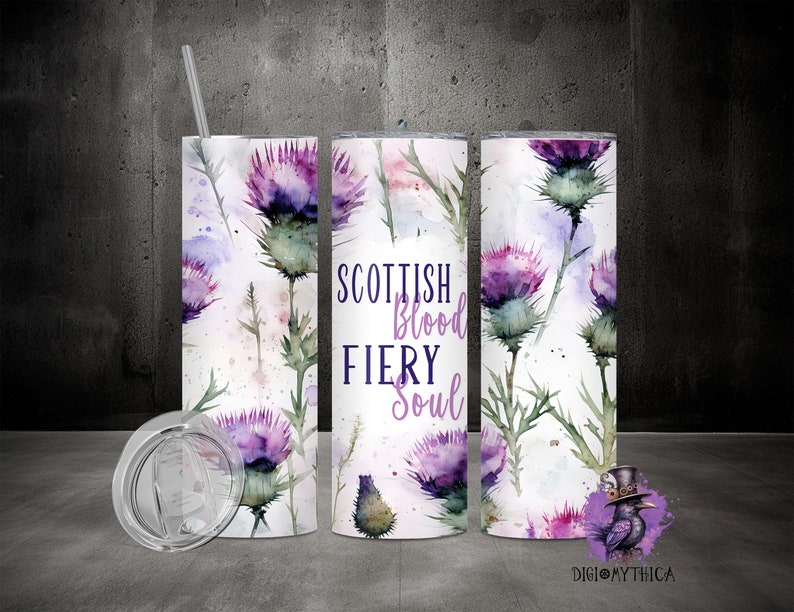 Scottish Tumbler Wrap Png, 20 Oz Scotland Heritage Tumbler Background ...