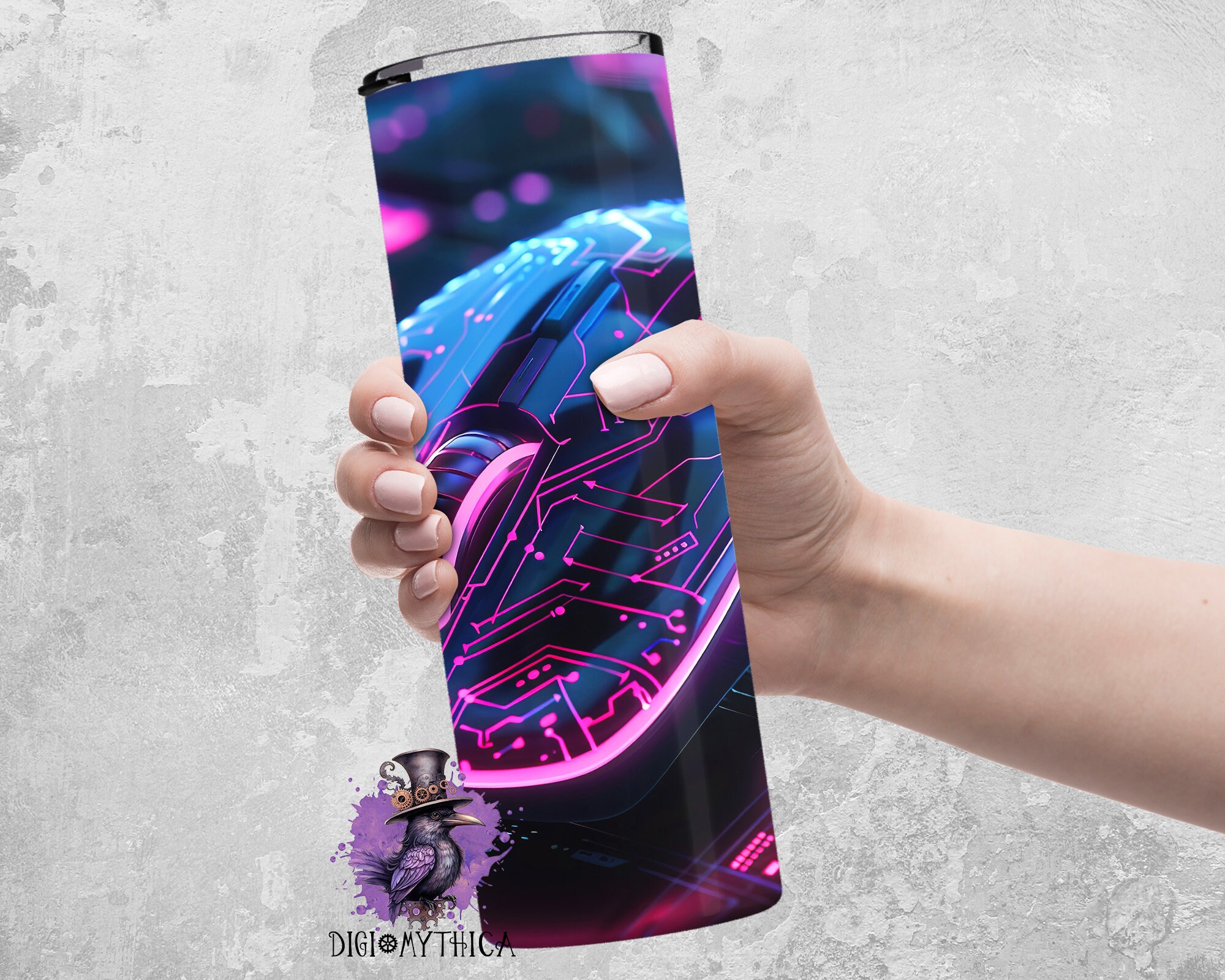 Computer Tech Tumbler Wrap Png, 20oz PC Gaming Design, Geek Sublimation ...