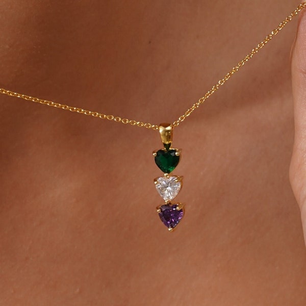 Heart Birthstone - Etsy