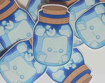 Cute Slime Sticker - Etsy