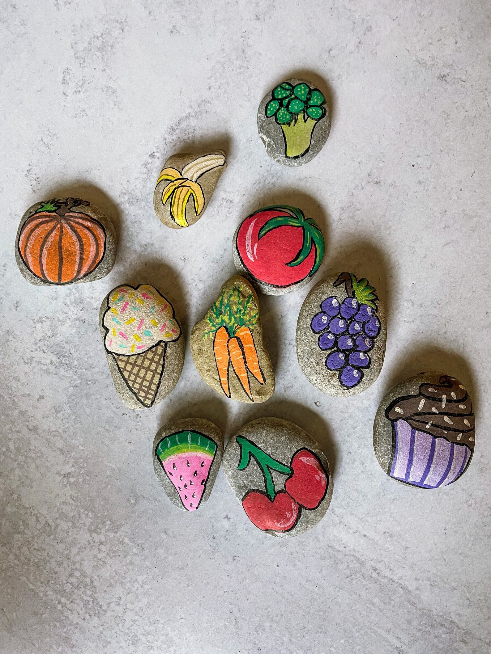 Mud Kitchen Rock Food - Etsy