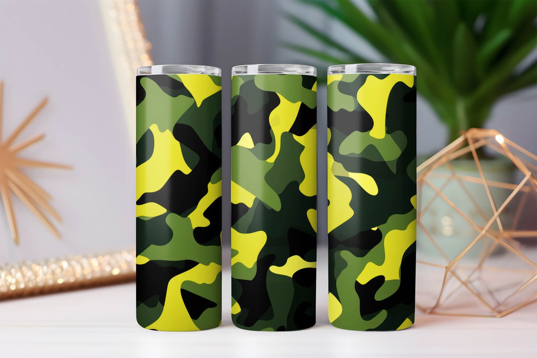 Seamless Tactical Digital Camouflage Bundle, 20 Oz Skinny Tumbler ...