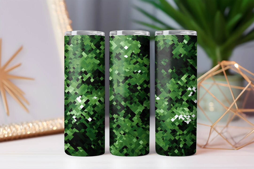Seamless Tactical Digital Camouflage Bundle, 20 Oz Skinny Tumbler ...