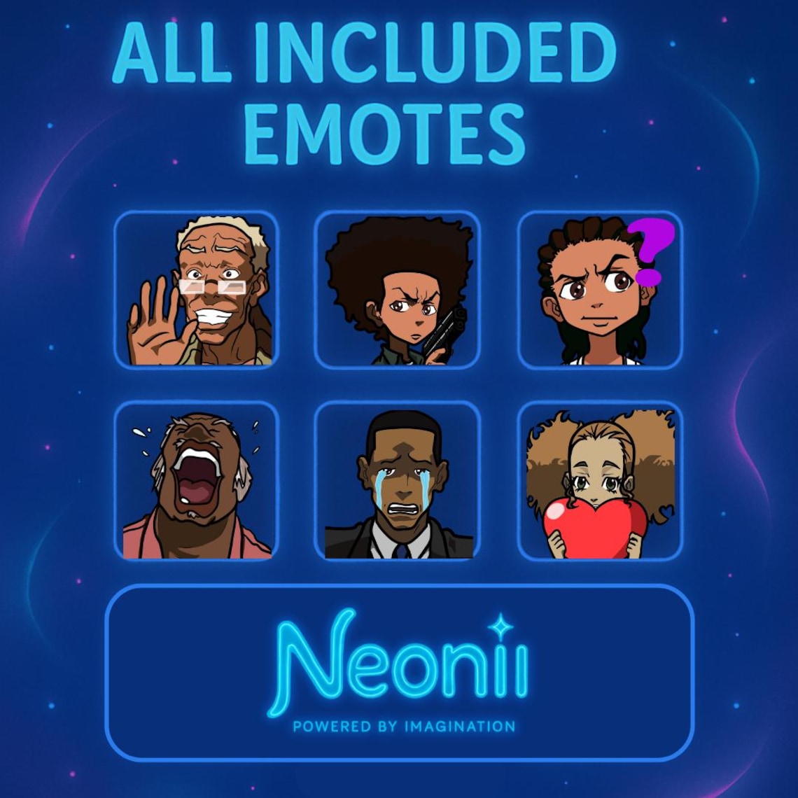 Two Boys & A Pop Pop/papa/grandpa Emote Pack Adult Animation Emotes ...