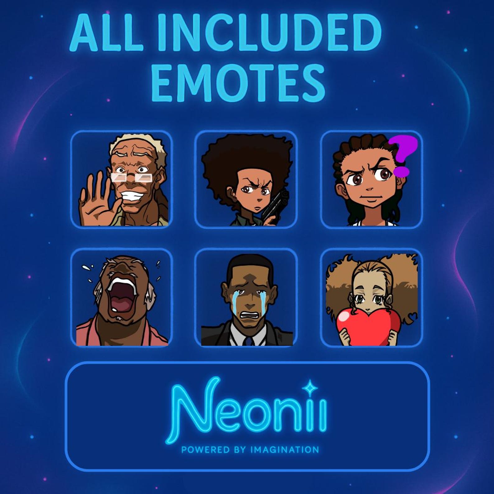 Two Boys & A Pop Pop/papa/grandpa Emote Pack Adult Animation Emotes ...