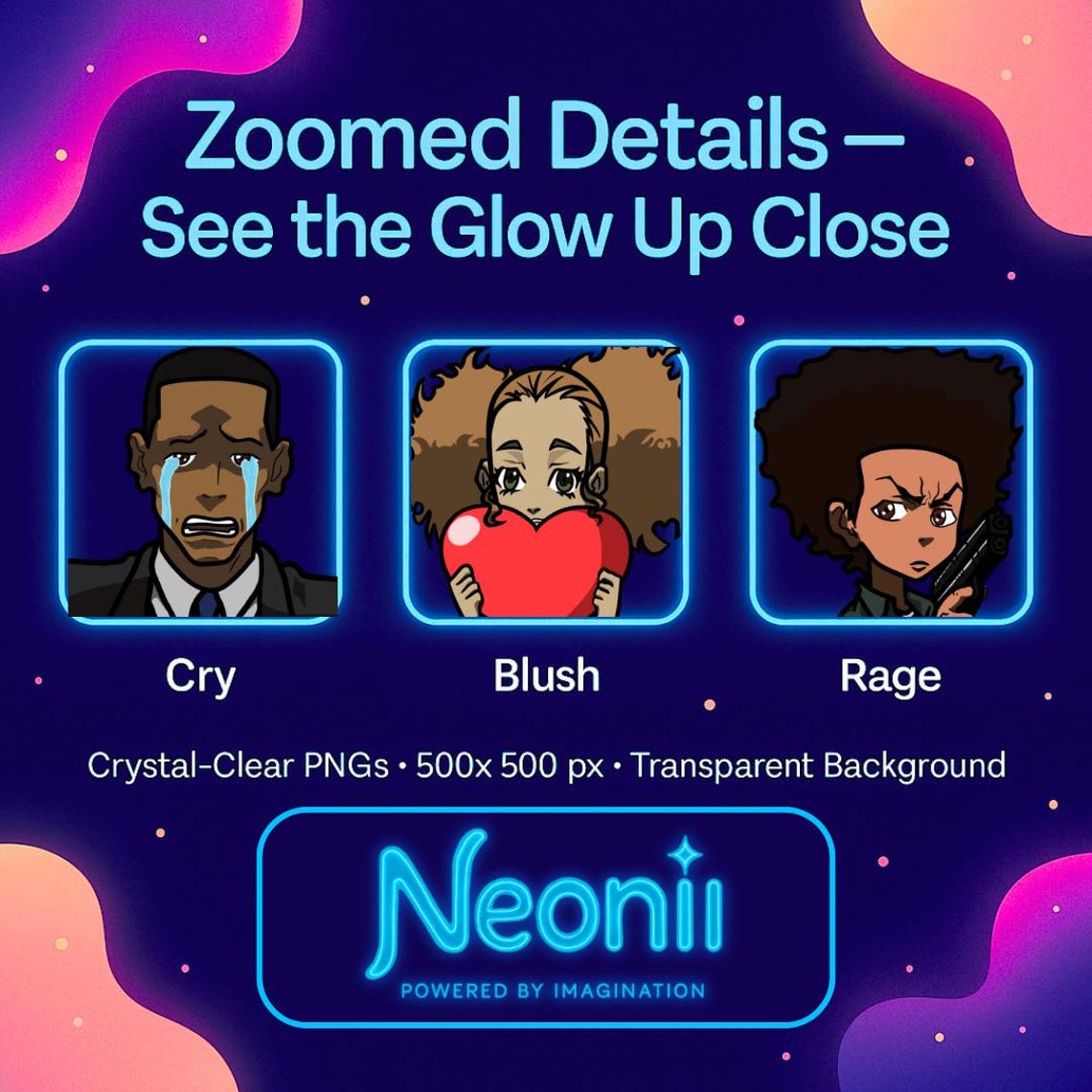 Two Boys & A Pop Pop/papa/grandpa Emote Pack Adult Animation Emotes ...