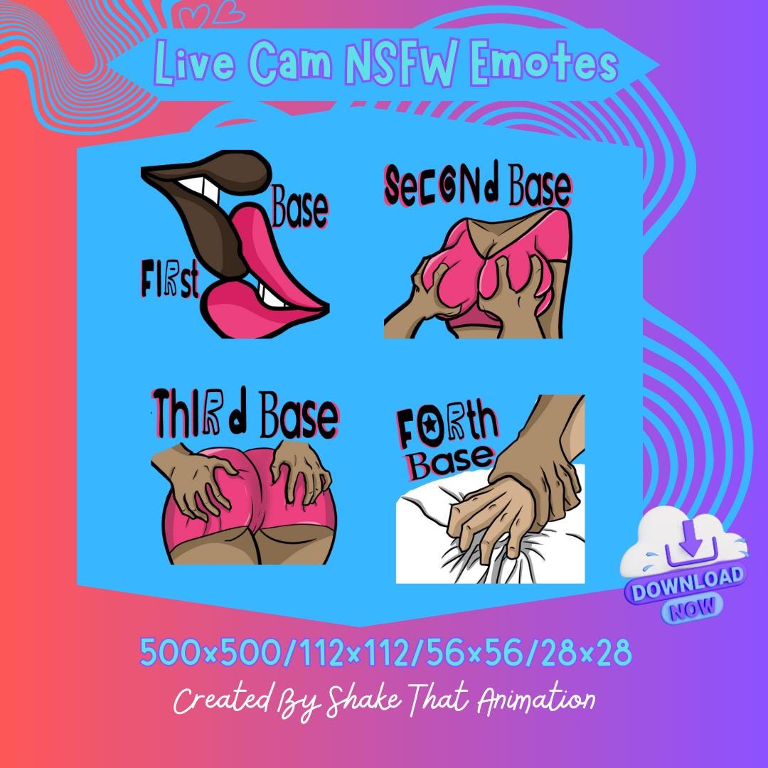 X-rated Command Emote Pack, Emote Commissions/ Premade Emote/ Live Cam/ Emote for Streaming ...