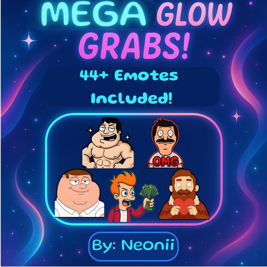 Cartoon Chibi Emotes: Foxy Animation Collection Mega Pack + Bonus ...