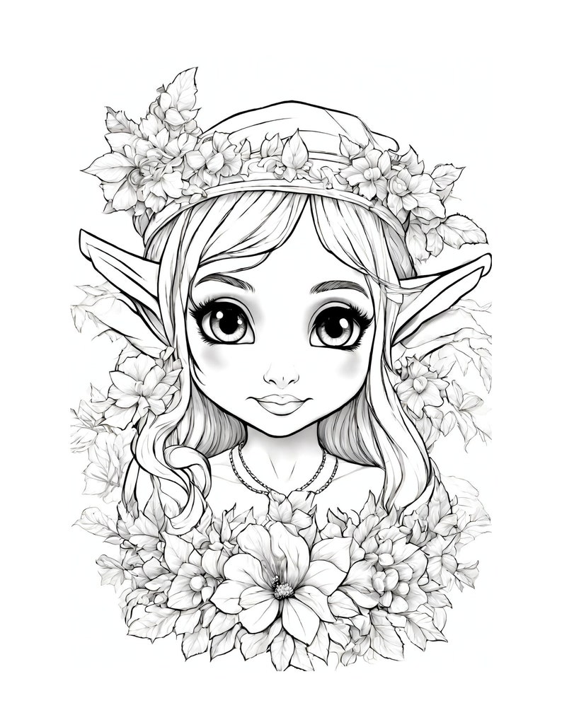 Enchanted World: A Fairytale Coloring Book. Magical Fairytale Creatures ...