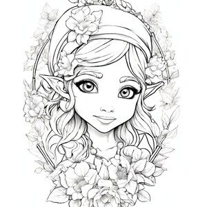 Enchanted World: A Fairytale Coloring Book. Magical Fairytale Creatures ...