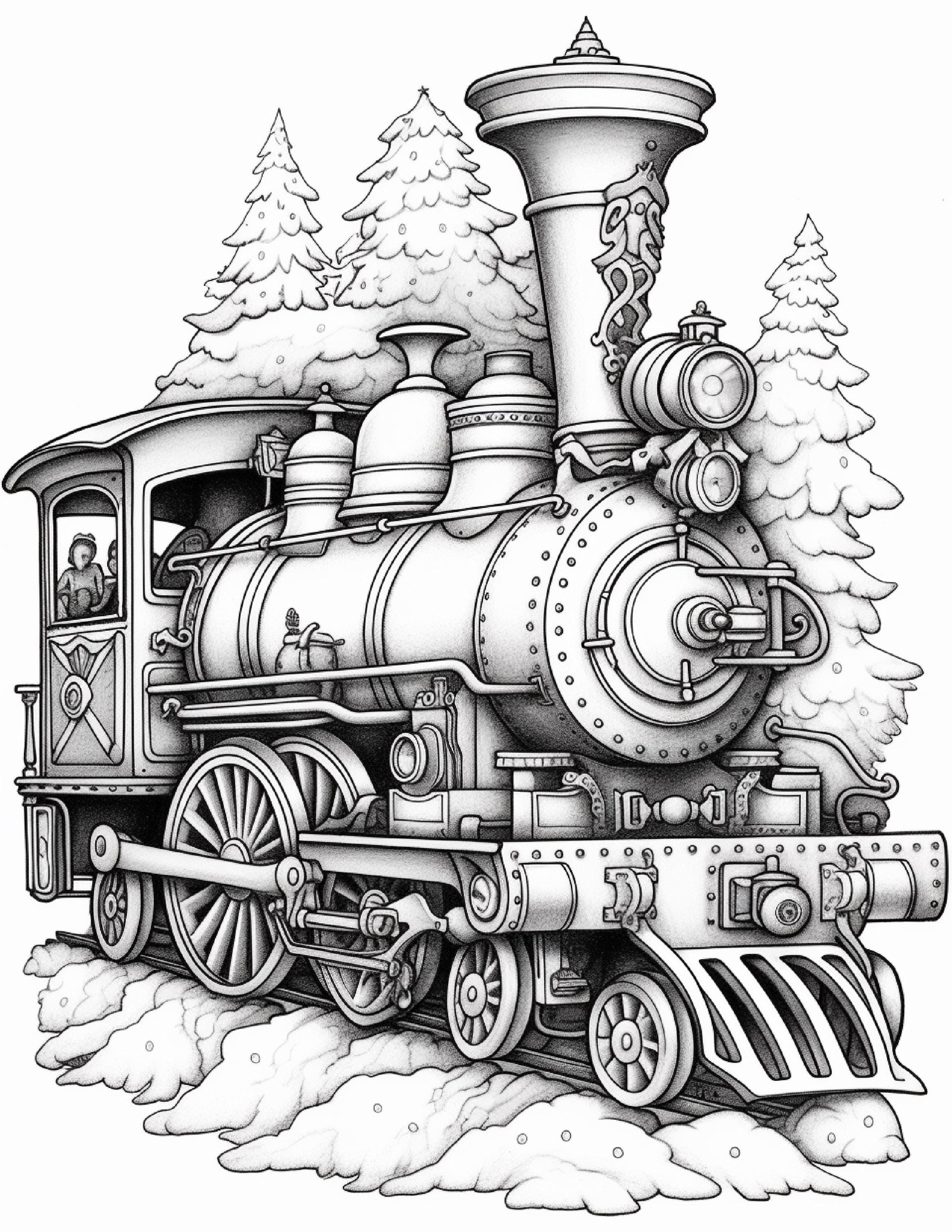 Steampunk Coloring Book - Etsy