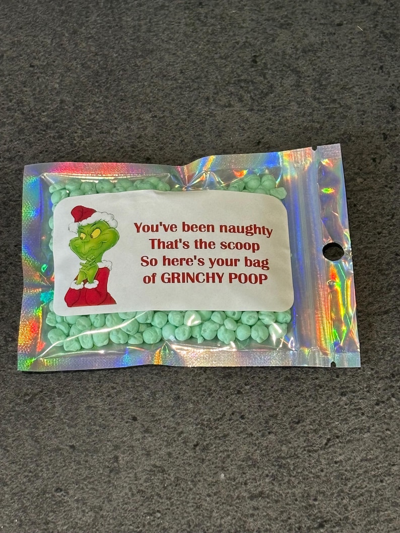 Grinchy Poop - Etsy