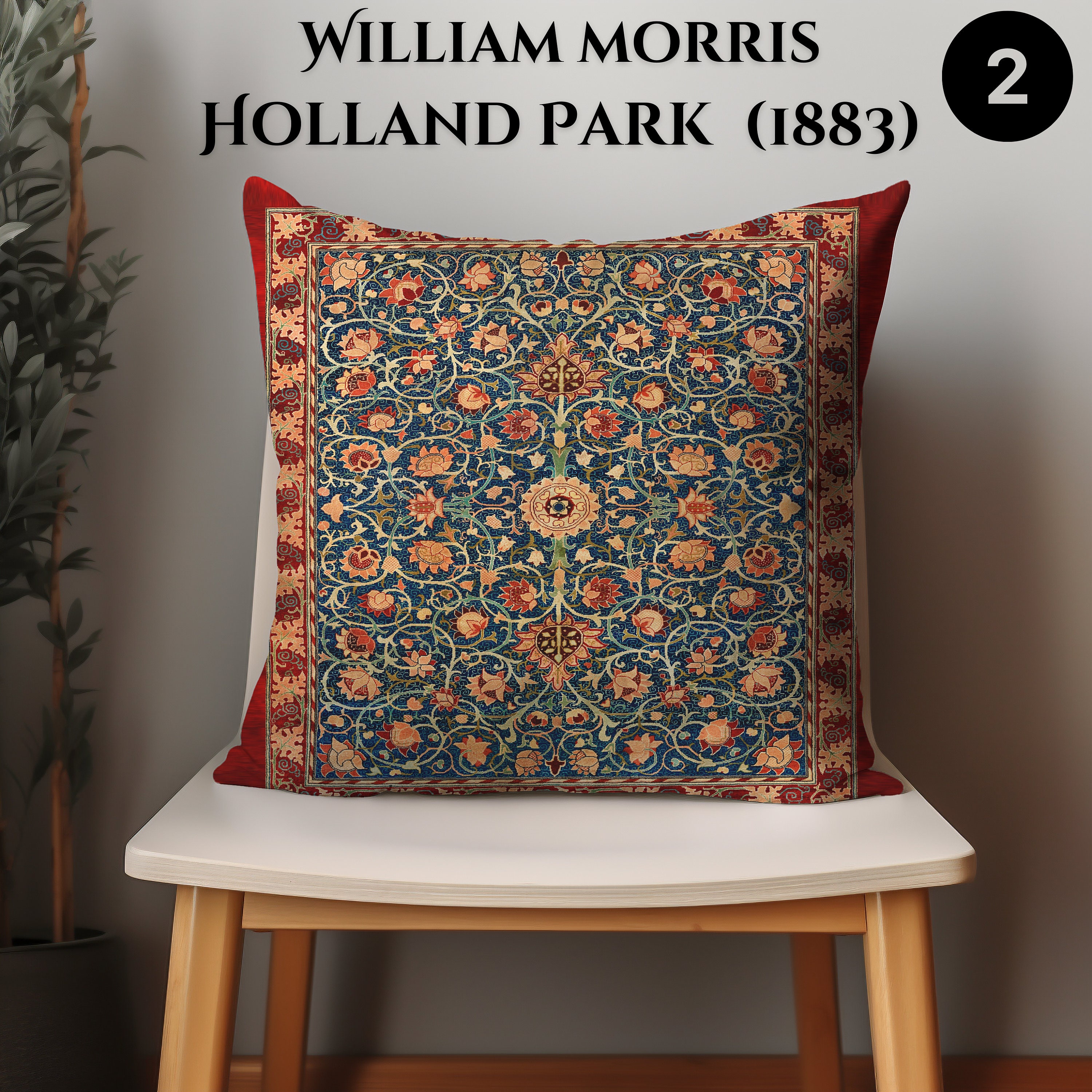 William Morris Pillow Covers, Throw Pillow Cover, Vintage Pillows ...