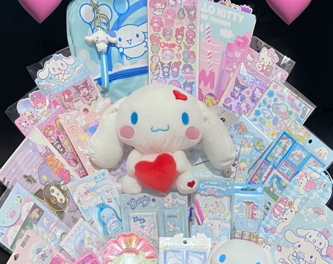 MEGA CINNAMOROLL Mystery Box With Stationary and Other Cool Stuff!! - Etsy