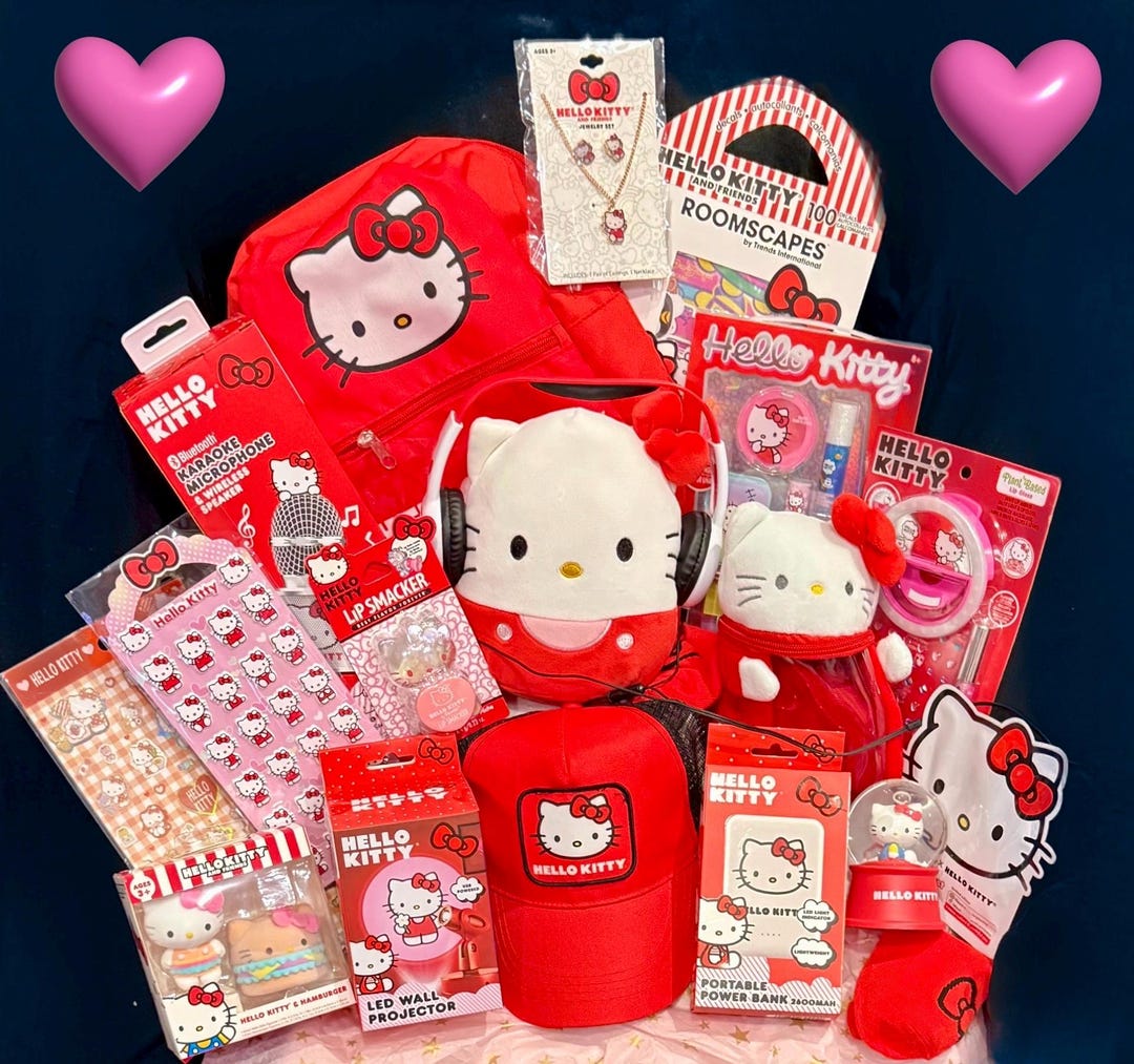 EXCLUSIVE HELLO KITTY Red Line Bundle!!! - Etsy