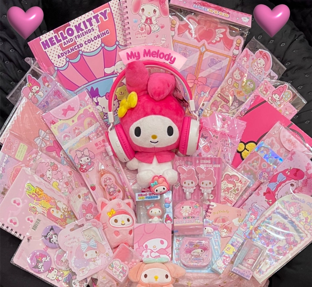 MEGA MY MELODY Mystery Box With Stationary and Other Cool Stuff - Etsy