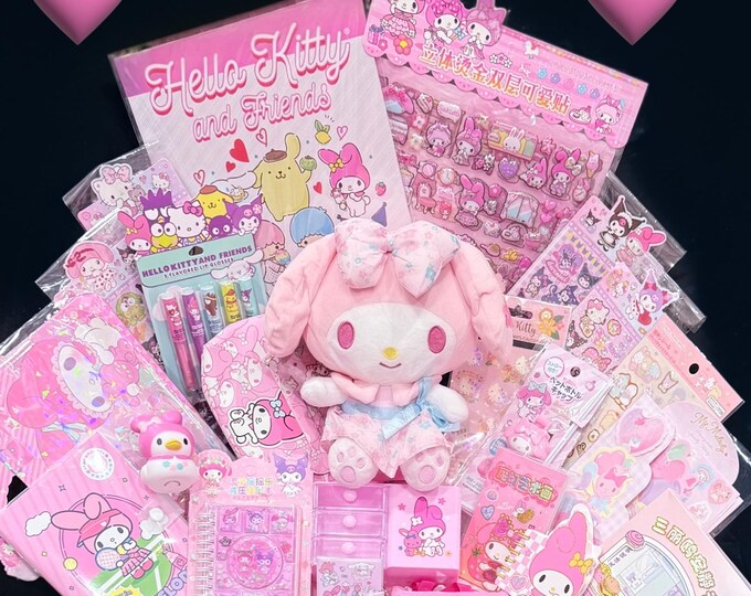 MY MELODY MYSTERY Box With Stationary and Other Cool Stuff!!! - Etsy