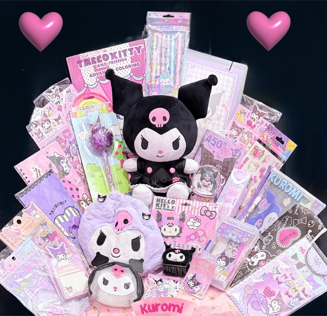 MEGA KUROMI MYSTERY Box With Stationary and Other Cool Stuff - Etsy