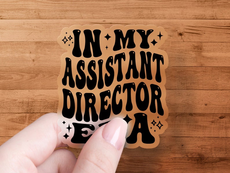 In My Assistant Director Era Svg, Assistant Director Png, Deputy ...