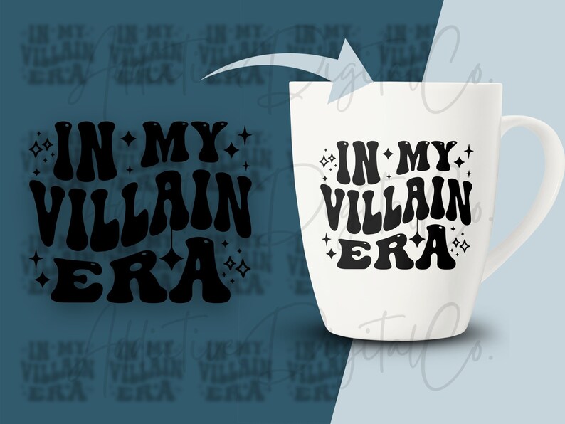 In My Villain Era Svg, Villain Png, Bad Girl Svg, Villain Shirt Svg, Funny Villain Gift Digital ...