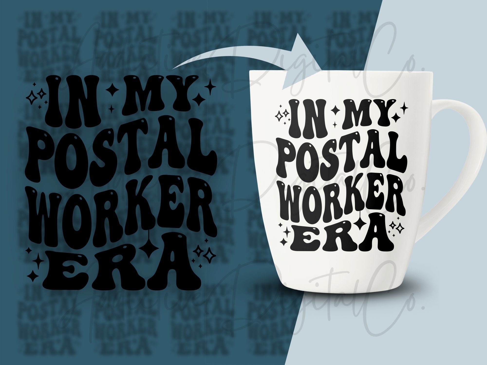 In My Postal Worker Era Svg, Postal Worker Png, Mailman Svg, Postal ...