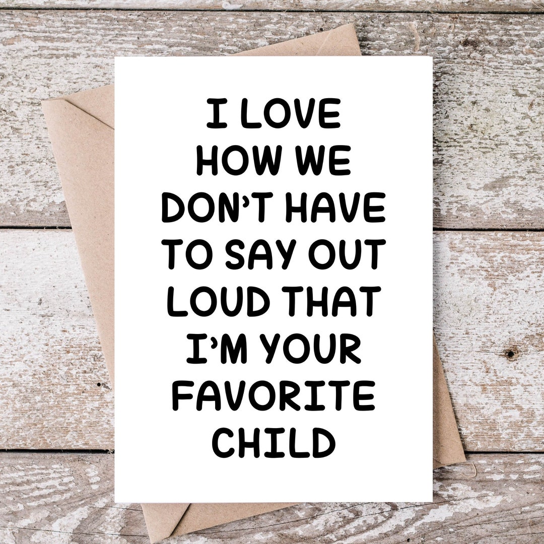 Funny Father's Day Card, Instant Digital Download, Printable 5x7 Card ...