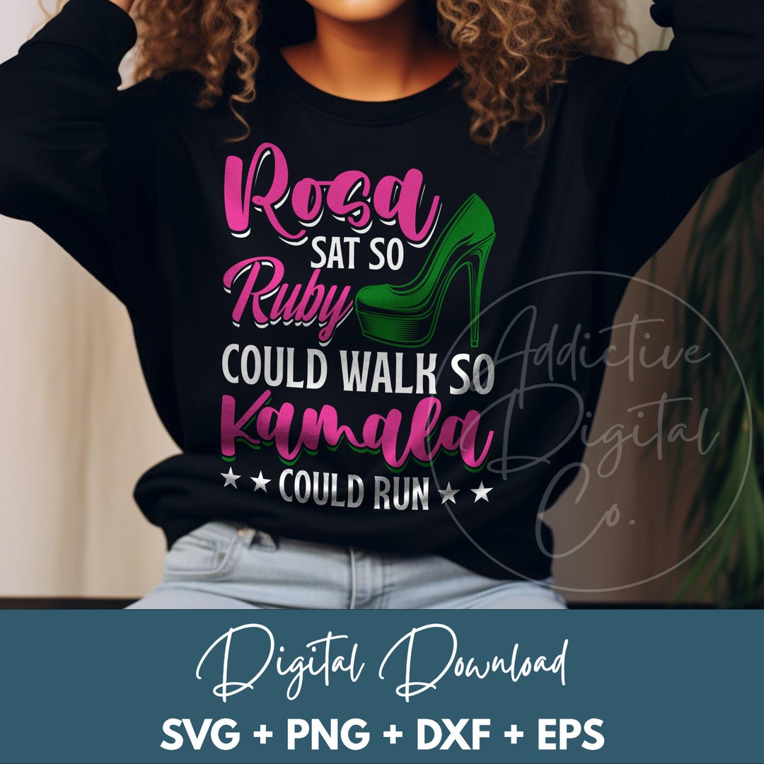 Kamala Harris svg, Rosa Ruby Kamala Png, lustige demokrat Png, Harris ...