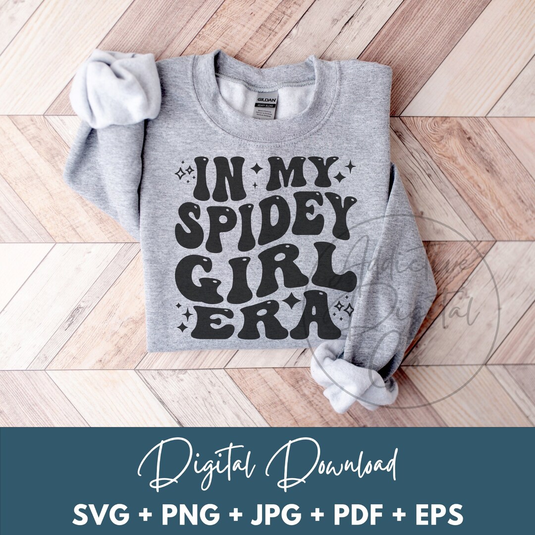 In My Spidey Girl Era Svg, Spidey Girl Png, Spider-woman Svg, Spidey ...