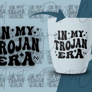 In My Trojan Era Svg, Trojan Png, Trojan School Mascot Svg, Trojan ...