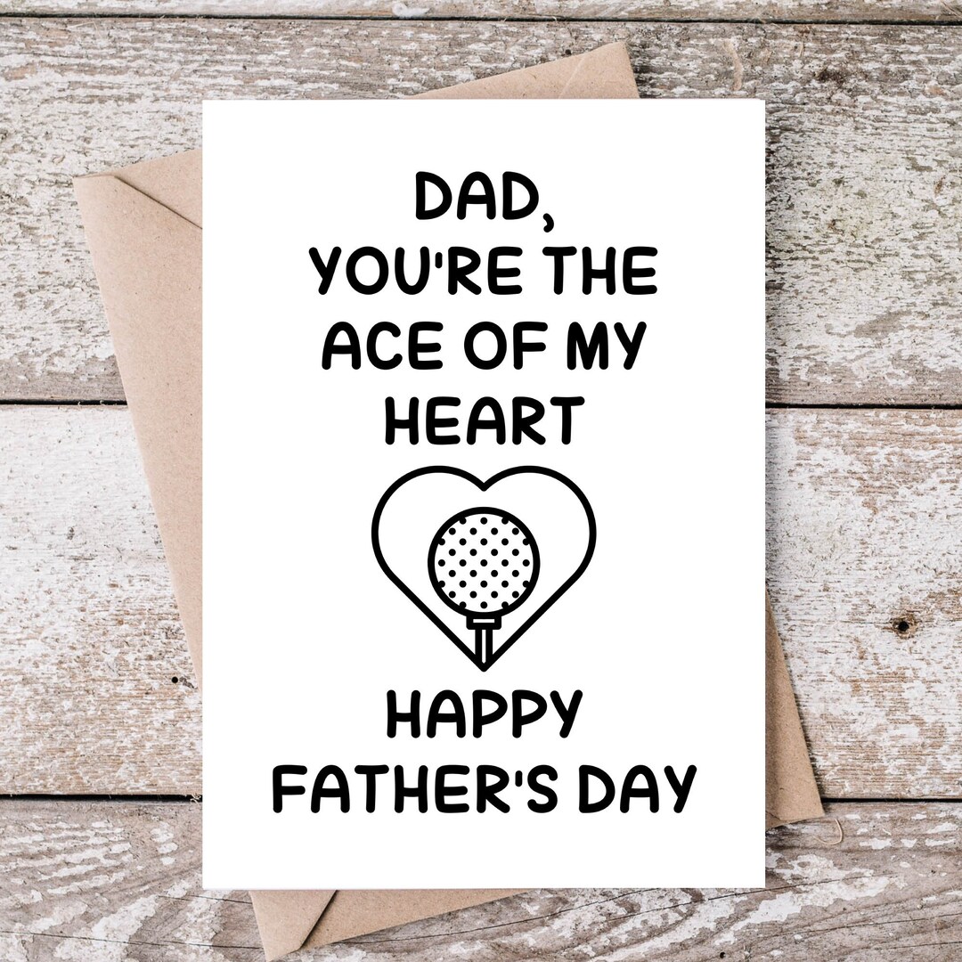 Funny Father's Day Card, Instant Digital Download, 5x7 Printable Card ...