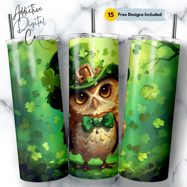 St Patricks Day Owl - Etsy