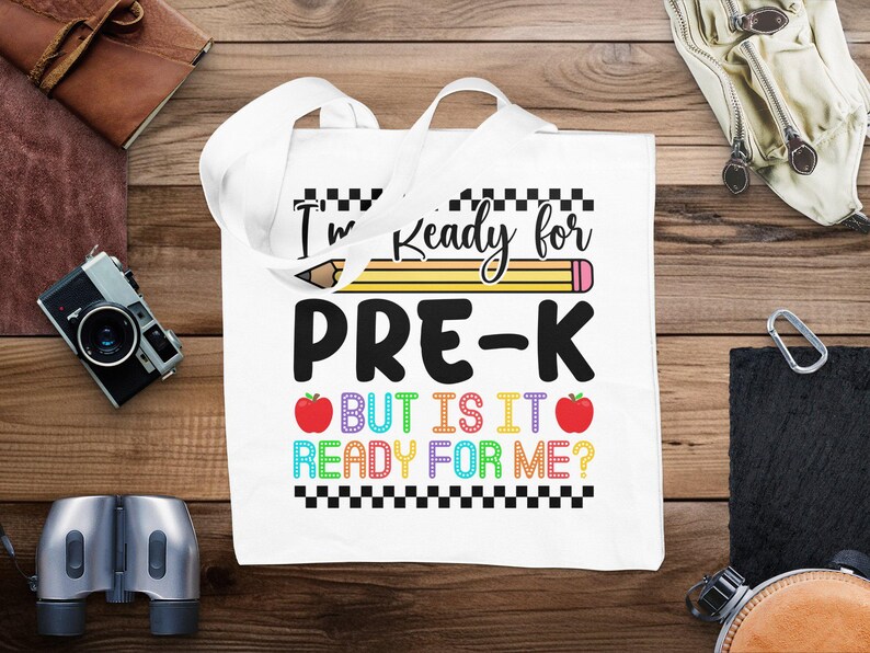 Pre-k Svg, Ready for Pre-k Png, Back to School Svg, Cute 1st Day of ...
