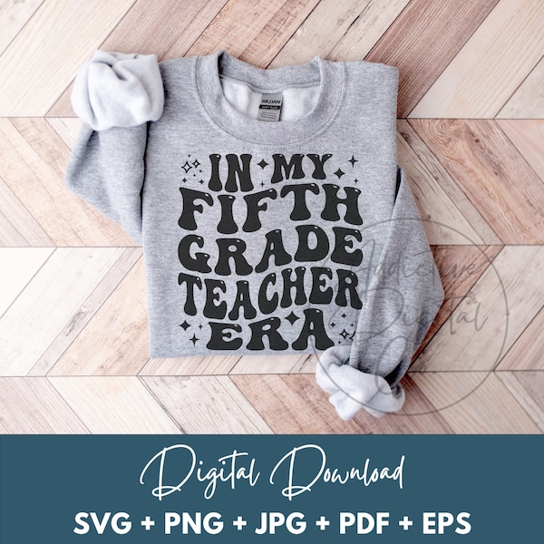 5th Grade Teacher Shirt - Etsy