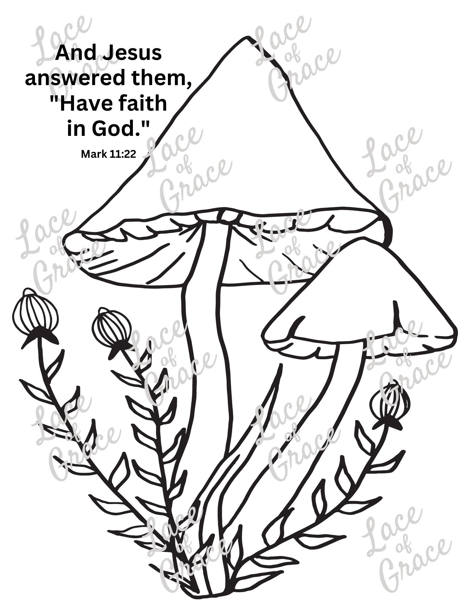 Bundle 7 5 Bible Coloring Pages Etsy