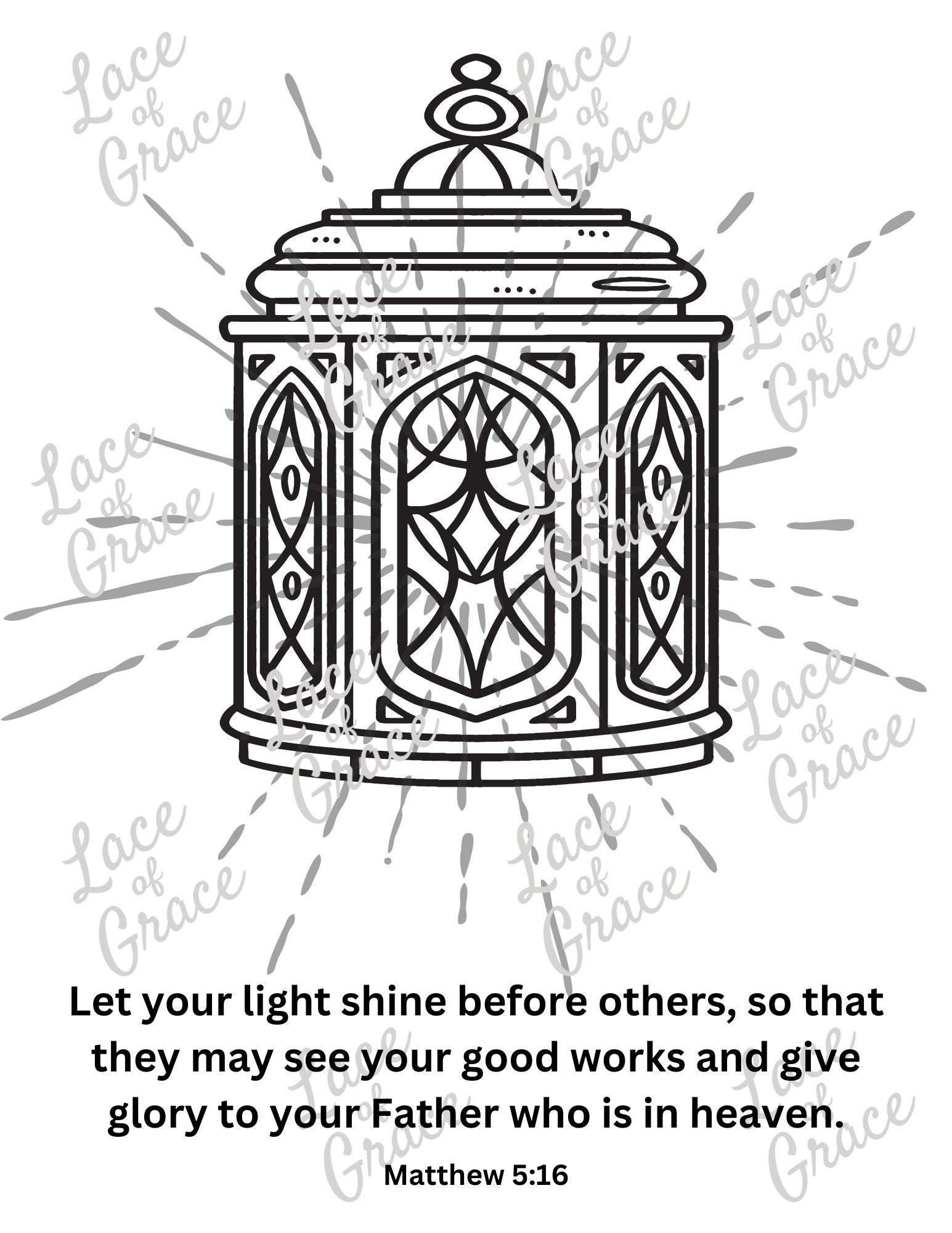 Bundle #6: 5 Bible Coloring Pages - Etsy