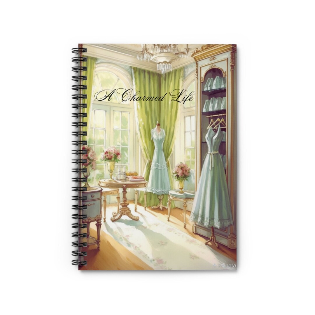 A CHARMED LIFE Spiral Notebook Ruled Line - Etsy