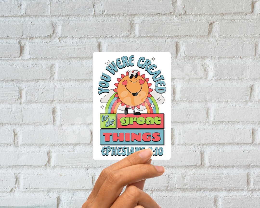 Printable Sticker Funny Christian Sticker Bible Verse - Etsy