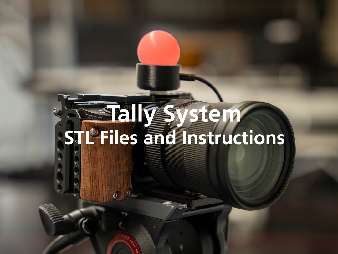 Wireless Tally - STL Dateien Und Anleitungen, Kompatibel Mit ATEM, OBS, Vmix, Carbonite Und ...