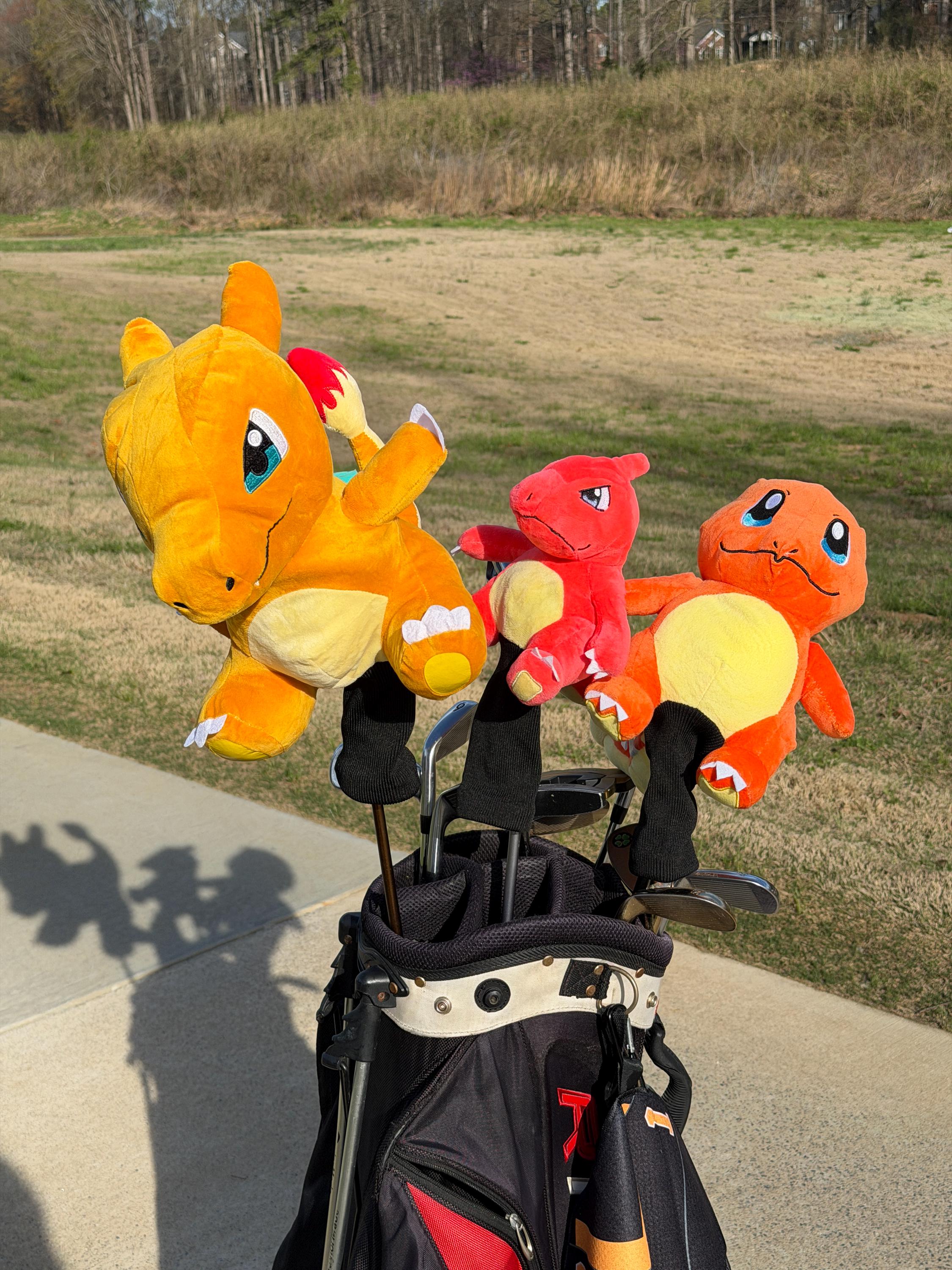 Pokemon Charizard Inspired Golf Club Head Cover - Full Evolution ...