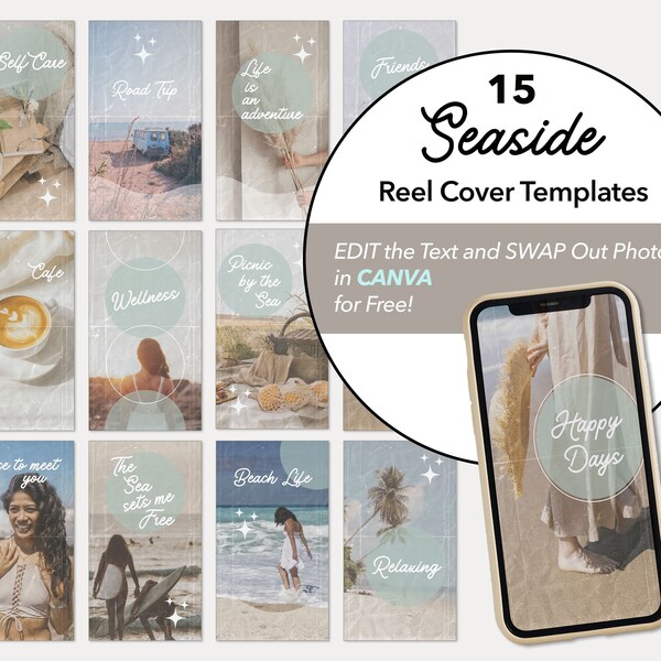 Aesthetic Instagram Reel Covers - Etsy