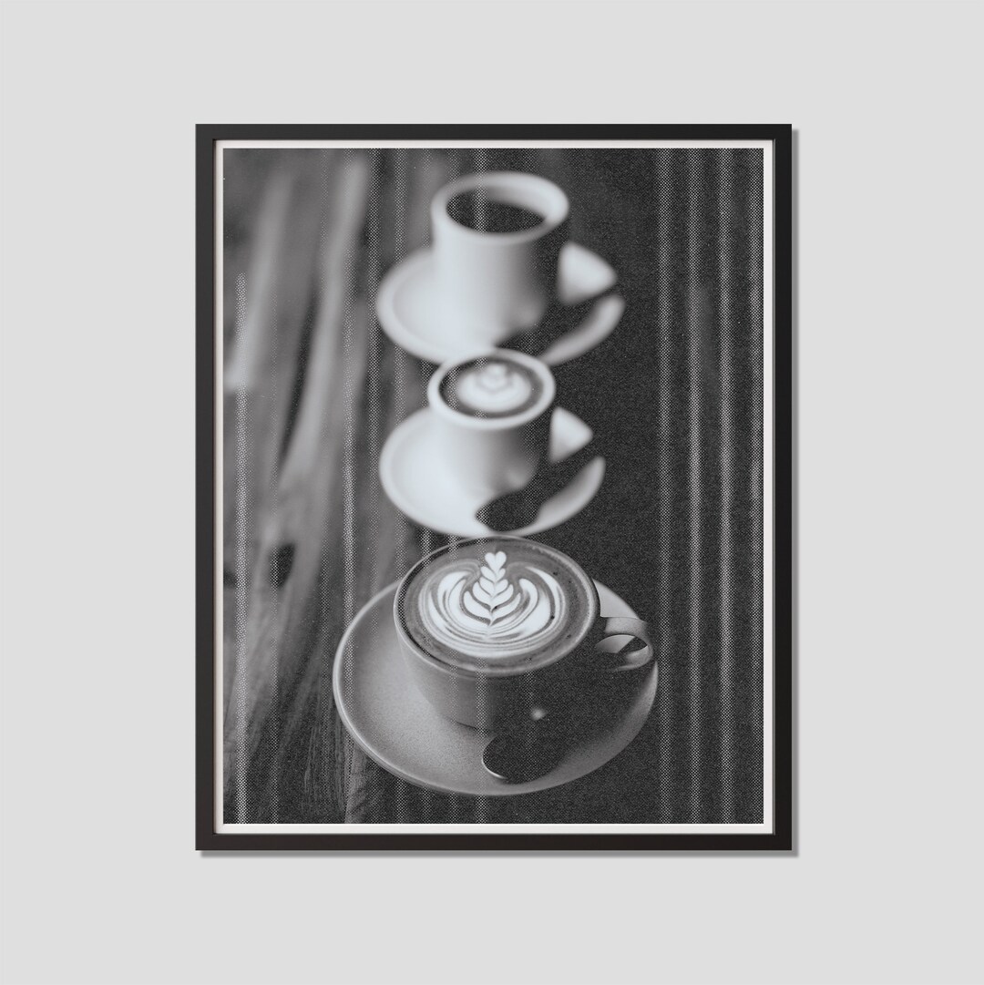 Coffee Poster, Coffee Shop Decor, Kitchen Decor, Coffee Lover Home ...