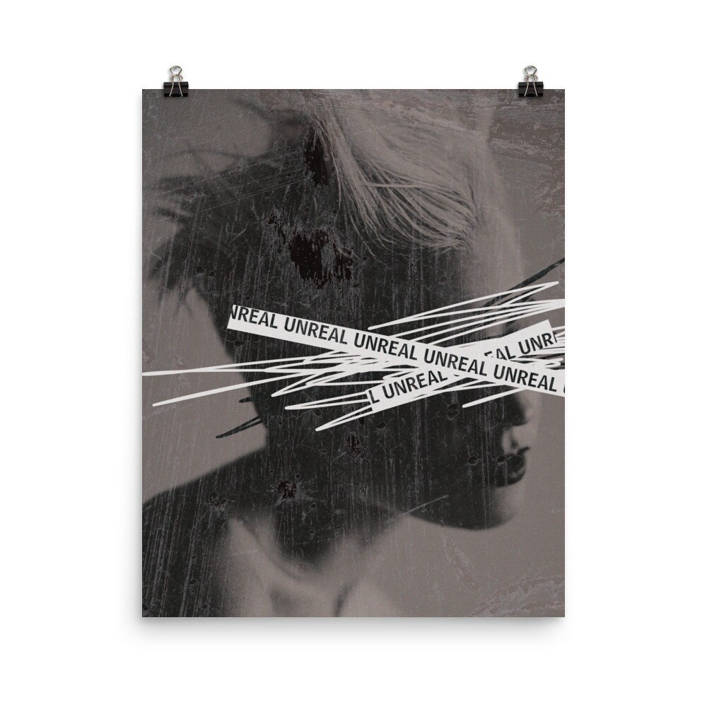 Fashion Magazine Style Poster, Vintage Black and White Home Decor ...